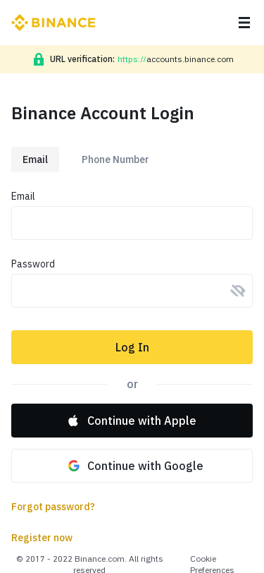 accounts.binance.com/en/login SEO Report | SEO Site Checkup