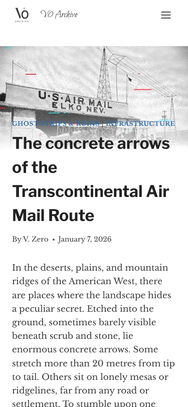 v0archive.com/the-concrete-arrows-of-the-transcontinental-air-mail ...