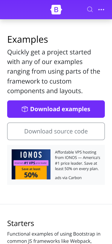 getbootstrap.com/docs/5.3/examples SEO Report | SEO Site Checkup