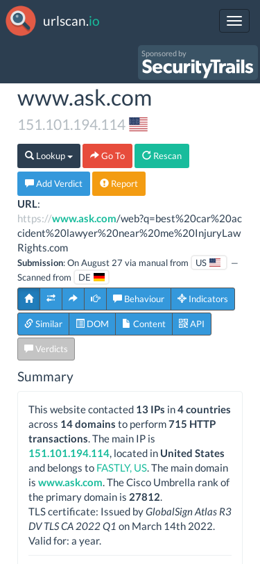 urlscan.io/result/fe677703-ac47-45bd-b183-0ef8229713b1 SEO Report | SEO Site Checkup