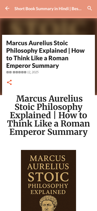 shortsummaryhindi.blogspot.com/2025/11/marcus-aurelius-stoic-philosophy ...