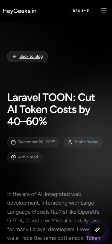 heygeeks.in/blog/laravel-toon-slash-your-llm-token-usage-by-40-60 SEO ...