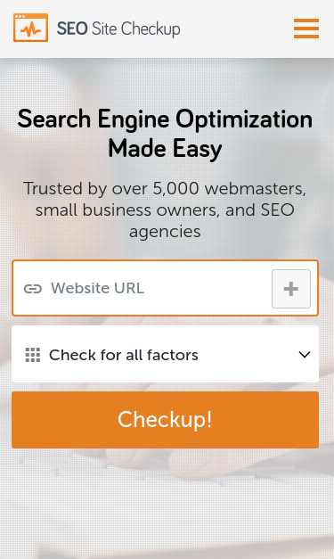 seositecheckup.com SEO Report | SEO Site Checkup