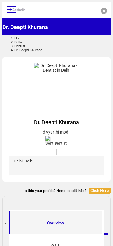 distag.azurewebsites.net/doctors/delhi/dr-deepti-khurana-dentist SEO ... distag.azurewebsites.net/doctors/delhi/dr-deepti-khurana-dentist SEO ...