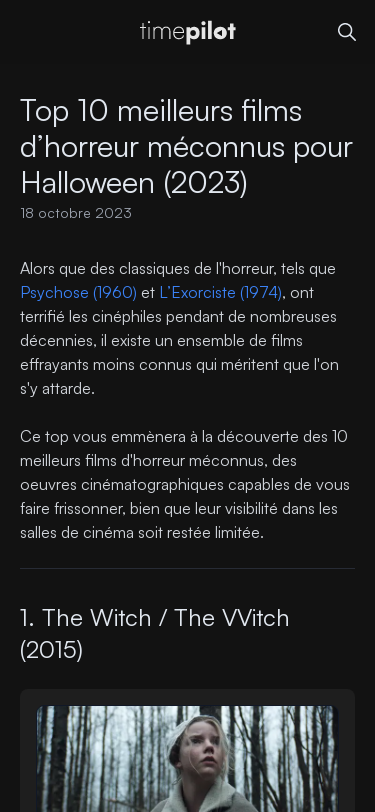 solaldunckel-tim-53-create-blog.timepilot.co/blog/top-10-films-horreur-halloween SEO Report ...