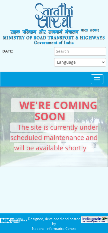 sarathi.parivahan.gov.in/sarathiservice SEO Report | SEO Site Checkup