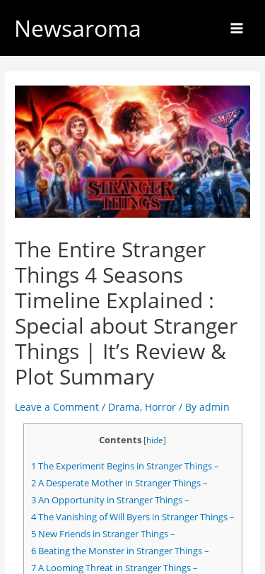 newsaroma.xyz/the-entire-stranger-things-timeline-explained-special ...