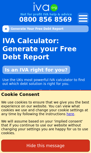 www.iva.org/site/iva-calculator SEO Report | SEO Site Checkup