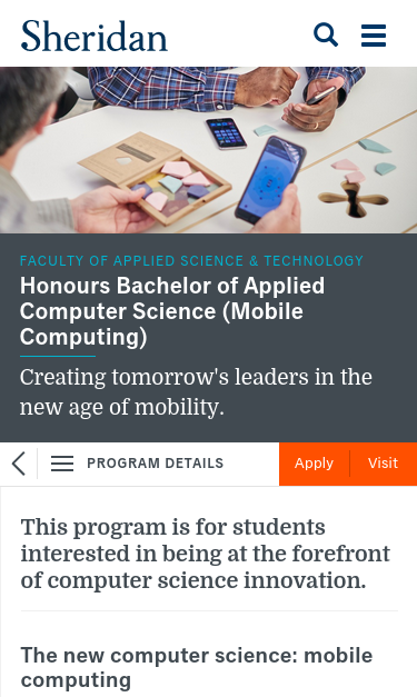 academics.sheridancollege.ca/programs/bachelor-of-applied-computer-science-mobile-computing.aspx ...