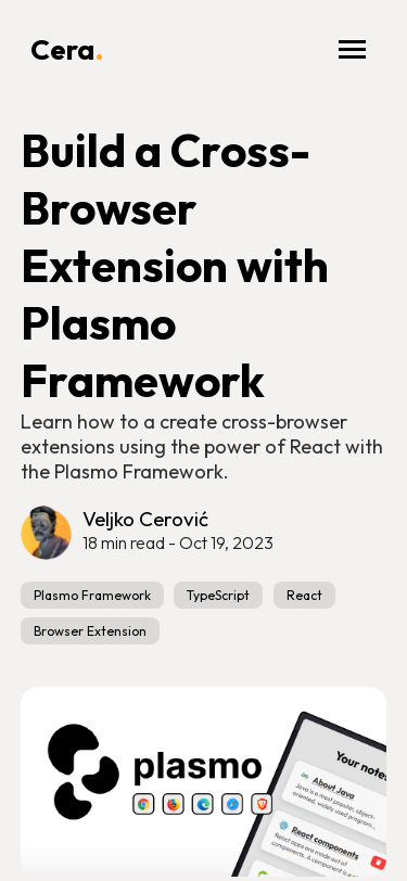 Blog Build A Cross Browser Extension With Plasmo Framework Seo Report Seo