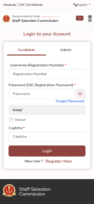 ssc.gov.in/candidate-portal/dashboard SEO Report | SEO Site Checkup