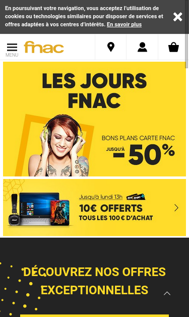 www.fnac.com/jours-fnac SEO Report | SEO Site Checkup
