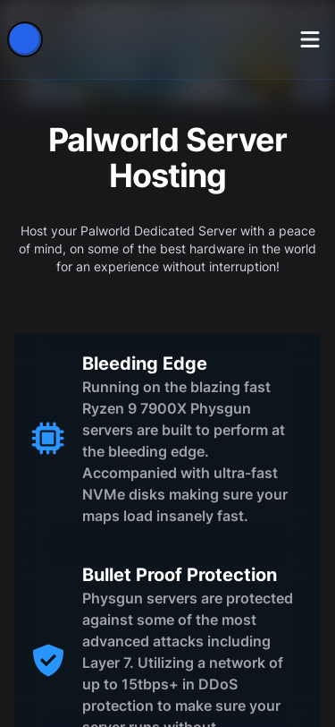 physgun.com/games/palworld-server-hosting SEO Report | SEO Site Checkup