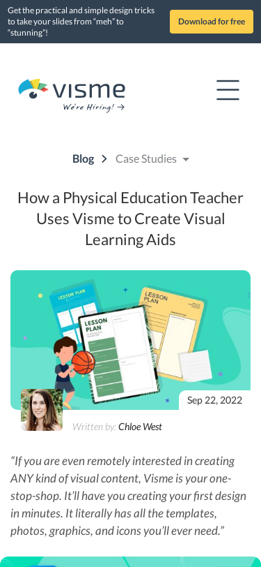 visme.co/blog/case-study-visme-for-classroom-visual-aids SEO Report ...