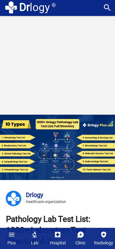 drlogy.com/blog/pathology-lab-test-list SEO Report | SEO Site Checkup