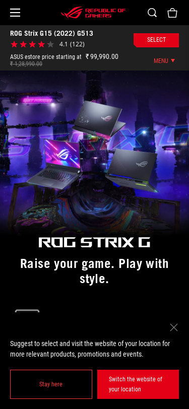 rog.asus.com/in/laptops/rog-strix/rog-strix-g15-2022-series SEO Report ...