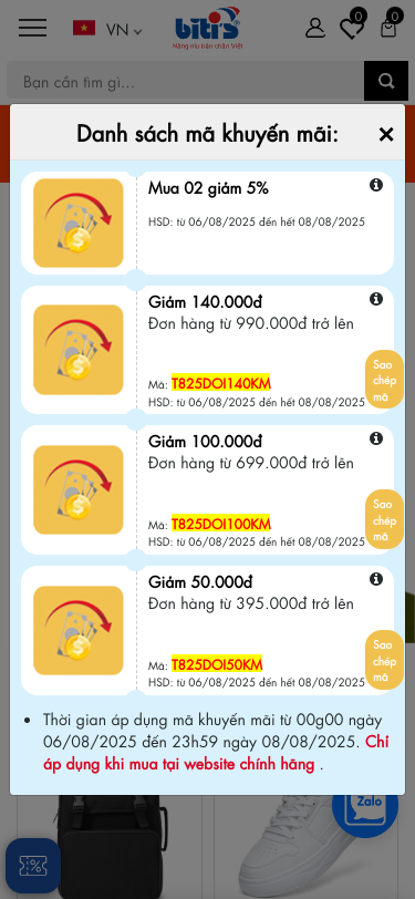 bitis.com.vn SEO Report | SEO Site Checkup