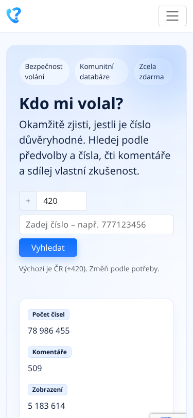 kdo-volal.eu SEO Report | SEO Site Checkup