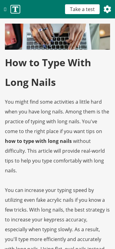 typingmentor.com/articles/how-to-type-with-long-nails SEO Report | SEO ...