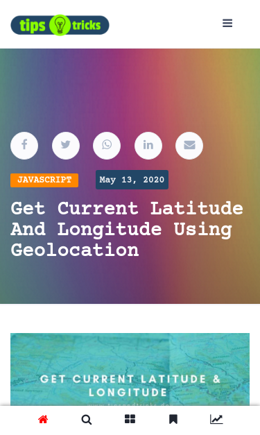 tipsandtricks.dev/Post/Get-Current-Latitude-And-Longitude-Using ...