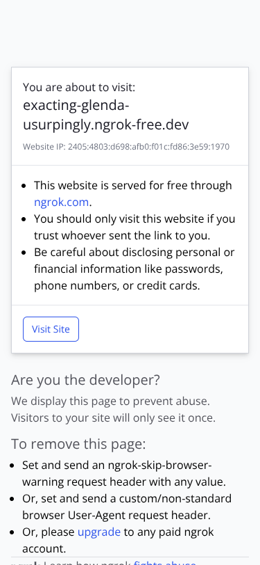 exacting-glenda-usurpingly.ngrok-free.dev SEO Report | SEO Site Checkup