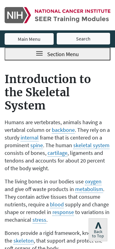 training.seer.cancer.gov/anatomy/skeletal SEO Report | SEO Site Checkup