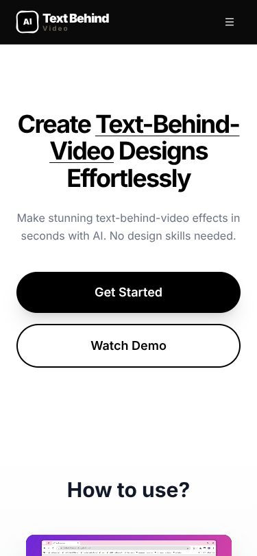 text-behind-video.vercel.app SEO Report | SEO Site Checkup